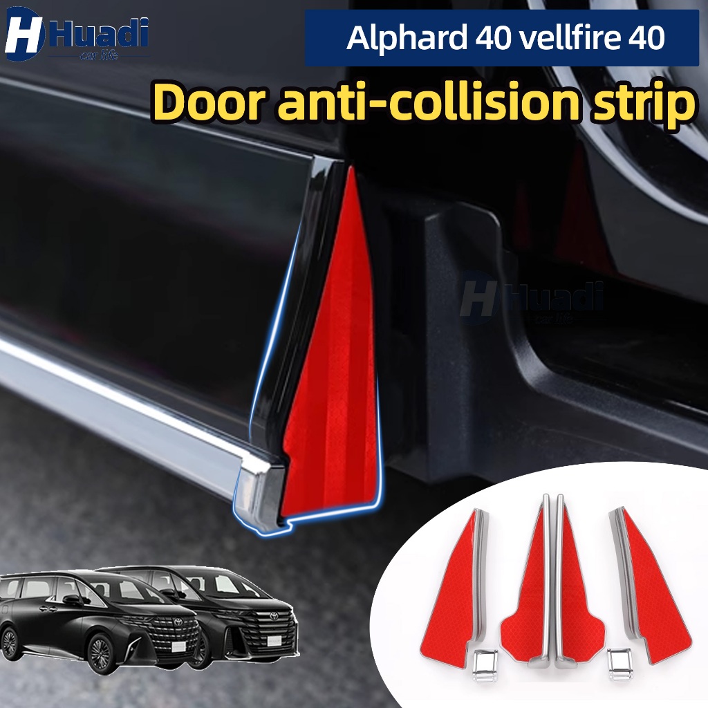 Alphard 40 vellfire 40(2023.6-2027) Car door anti-collision strip agh40 ...