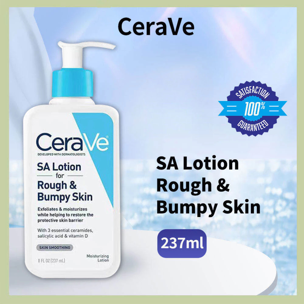 CeraVe Renewing SA Lotion Salicylic Acid Moisturizer 237ml For Rough ...