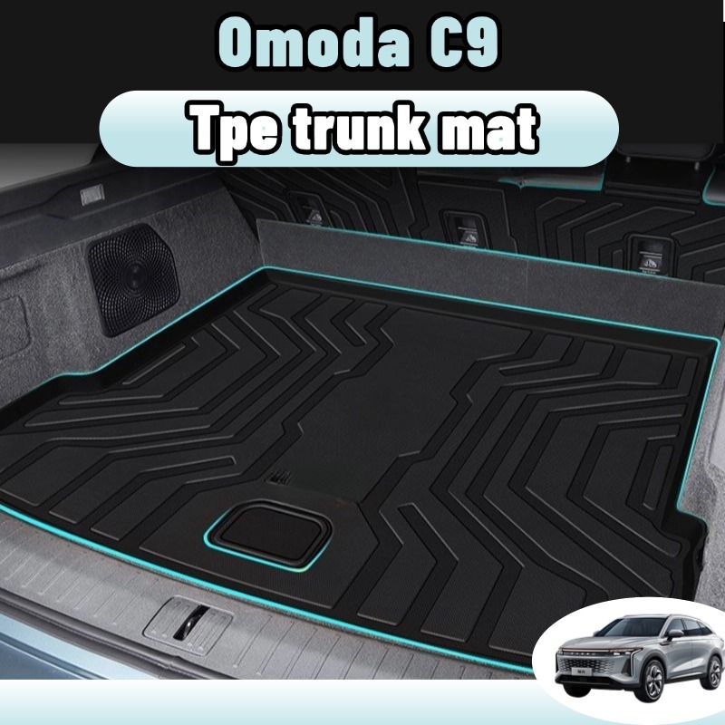Omoda c9 Trunk Mat boot tray organizer TPE Rear Backrest Cushion ...
