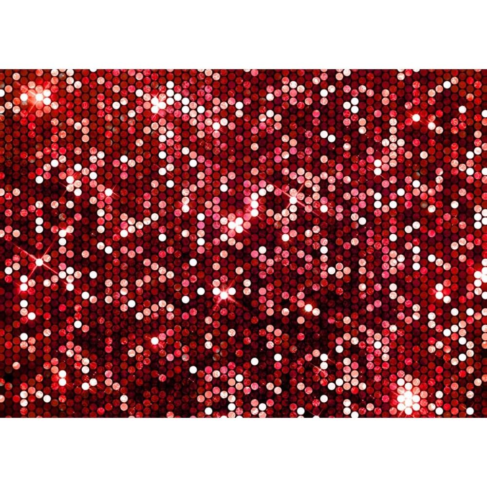 7x5ft Red Glitter Backdrops for Photography Red Bokeh Sequin Shimmer ...