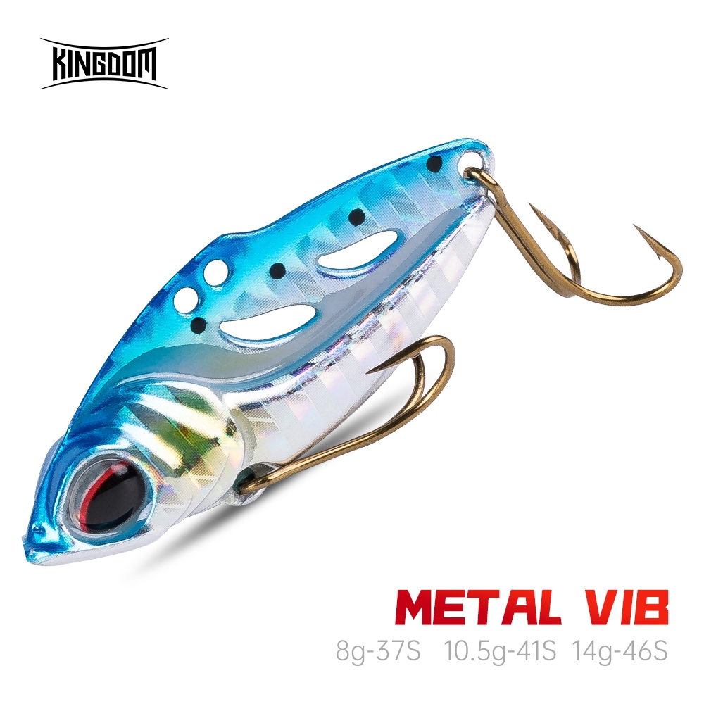 Kingdom Sinking Metal VIB Spoon Bait (8g x 37mm/10.5g x 41mm/16g x 46mm) | Shopee Malaysia