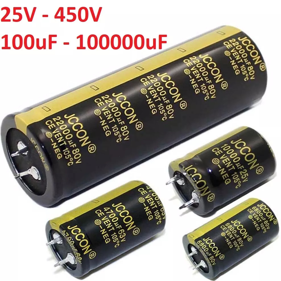 Large Electrolytic Can Capacitors Aluminum Electrolyte Capacitors ...