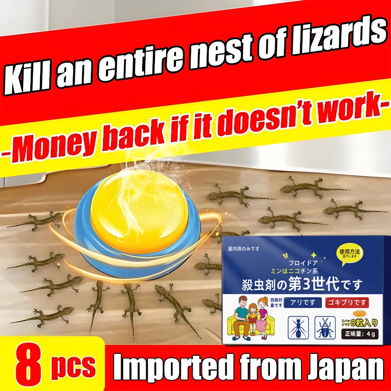 【Same Day Delivery！】Gecko died 1000 meters away lizard killer bait ...