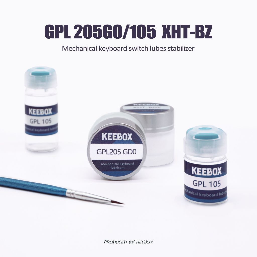 Keebox Krytox GPL205G0 GPL105 XHT-BDZ Mechanical Keyboard Switch Lube ...