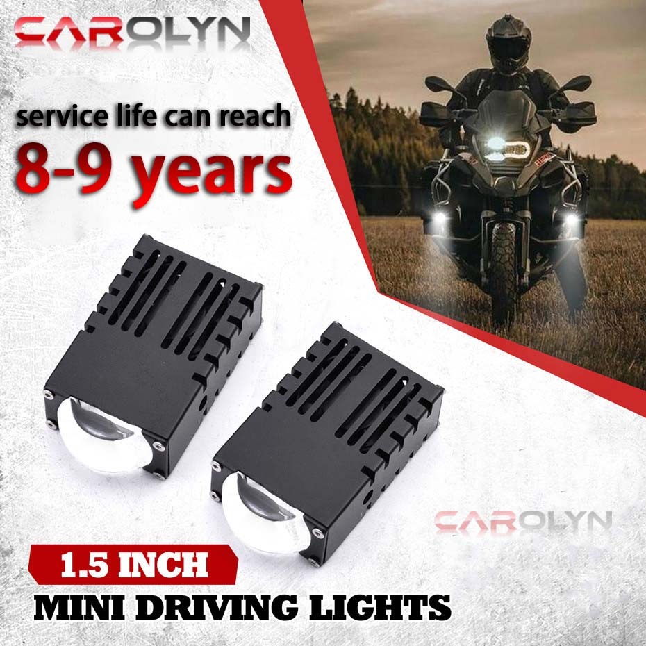 carolyn Mini Driving Lights LED Auxiliary for Motorcycle Headlight ...