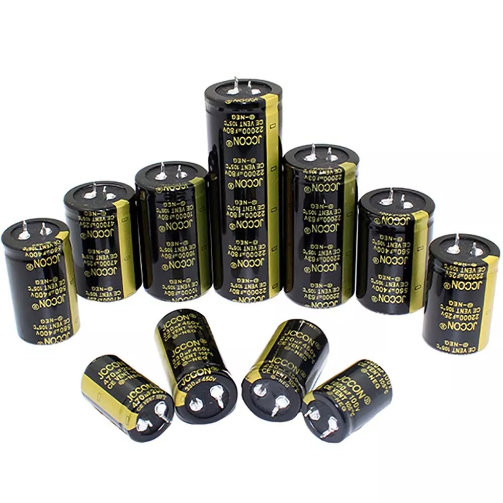 Large Electrolytic Can Capacitors Aluminum Electrolyte Capacitors ...