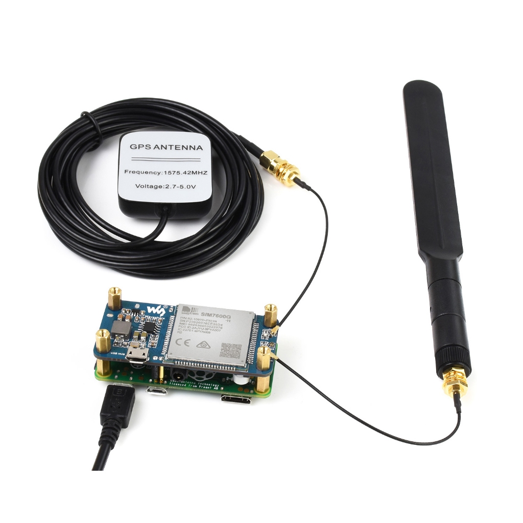 Zero 2 W 4G LTE GPS Expansion Board for RasPi RPI Raspberry Pi Zero 2W ...