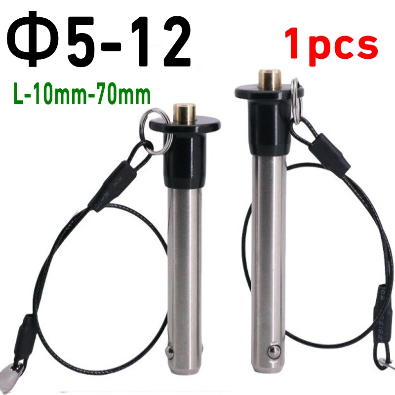 1pcs M5 M6 M8 M9 M10 M12 Stainless Steel Button Handle Stepped Ball ...