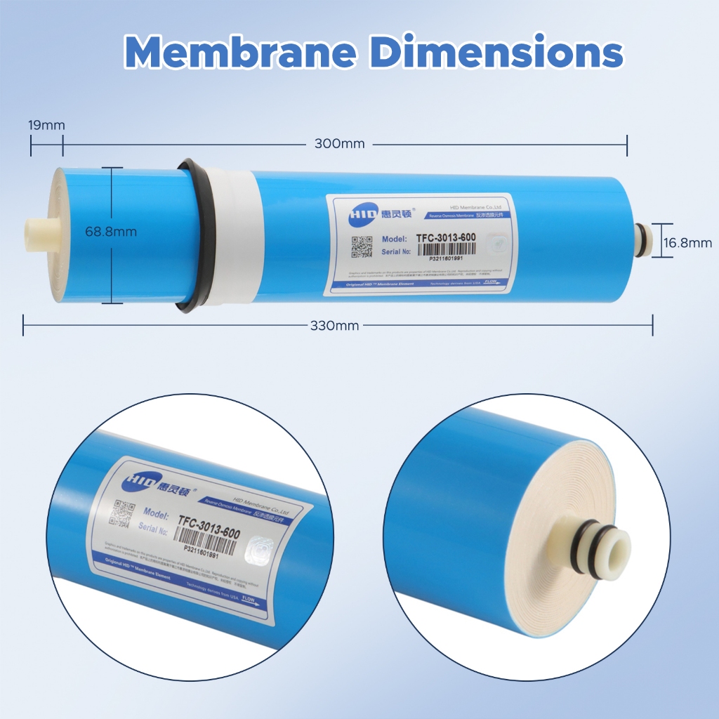 HID 600gpd RO Membrane 3013 600 GPD Reverse Osmosis Membrane Replacement | Shopee Malaysia