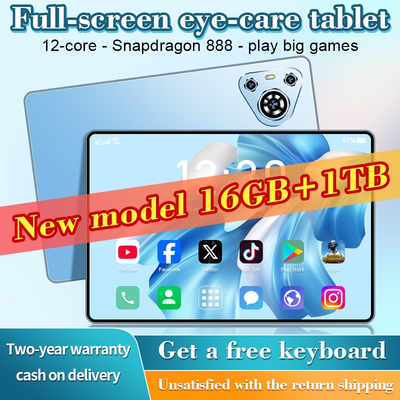 NUMVIBE P70 Pro Tablet Snapdragon 888 11inch Android 13 1TB Learning Tablet 5G Dual SIM Card ...