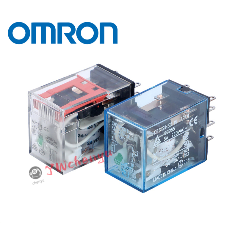 Omron Small Intermediate Relay MY2N-J MY3N-J MY4N-J LY2N-J LY3N-J LY4N-J MY4N-GS MY2N-GS ...