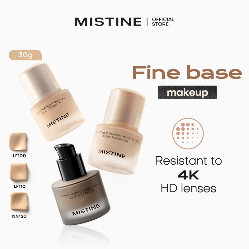 Mistine 4K Foundation Contouring Concealer Light Moisturizing Mixed Dry ...