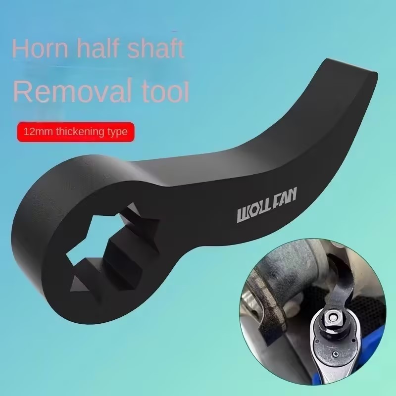 Thick horn type half shaft disassembly tool, half shaft transmission ...