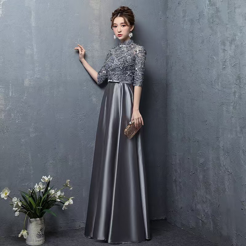 Japanese Korean Evening Dress 2025 New Style Banquet Classy Dignified ...