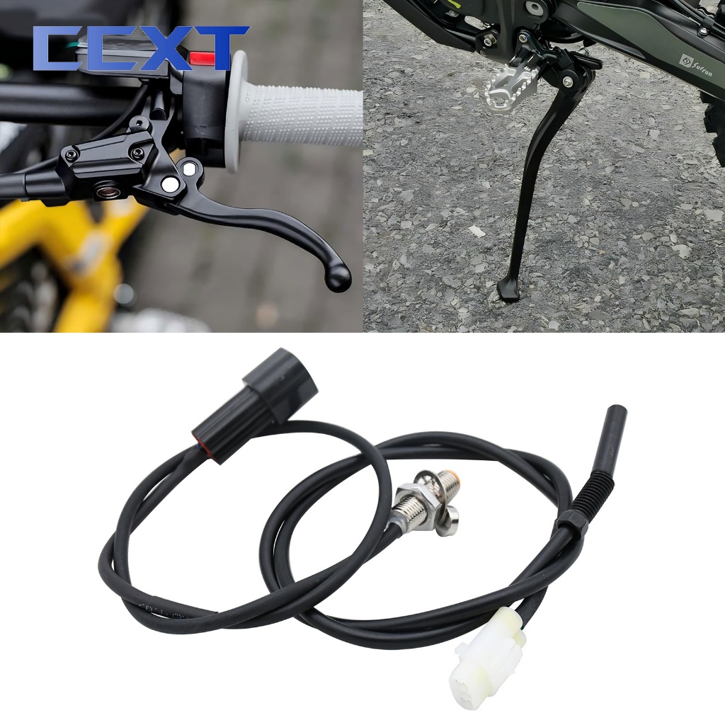 Electric Motorcycle Front Brake Stop Switch Line Kickstand Side Stand ...