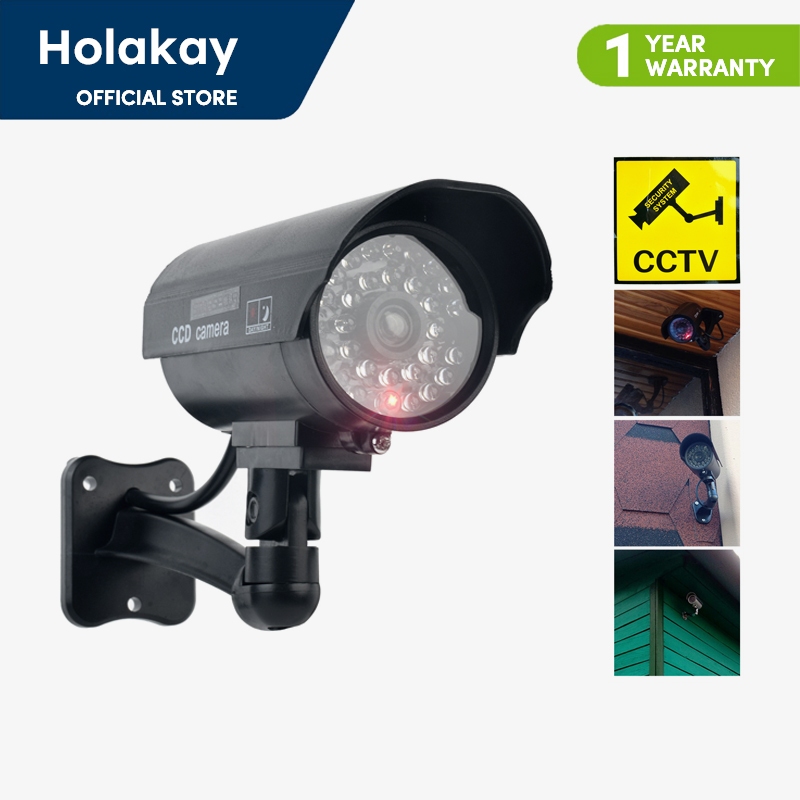 Waterproof Outdoor/Indoor Security Dummy Surveillance Simulation Bullet ...