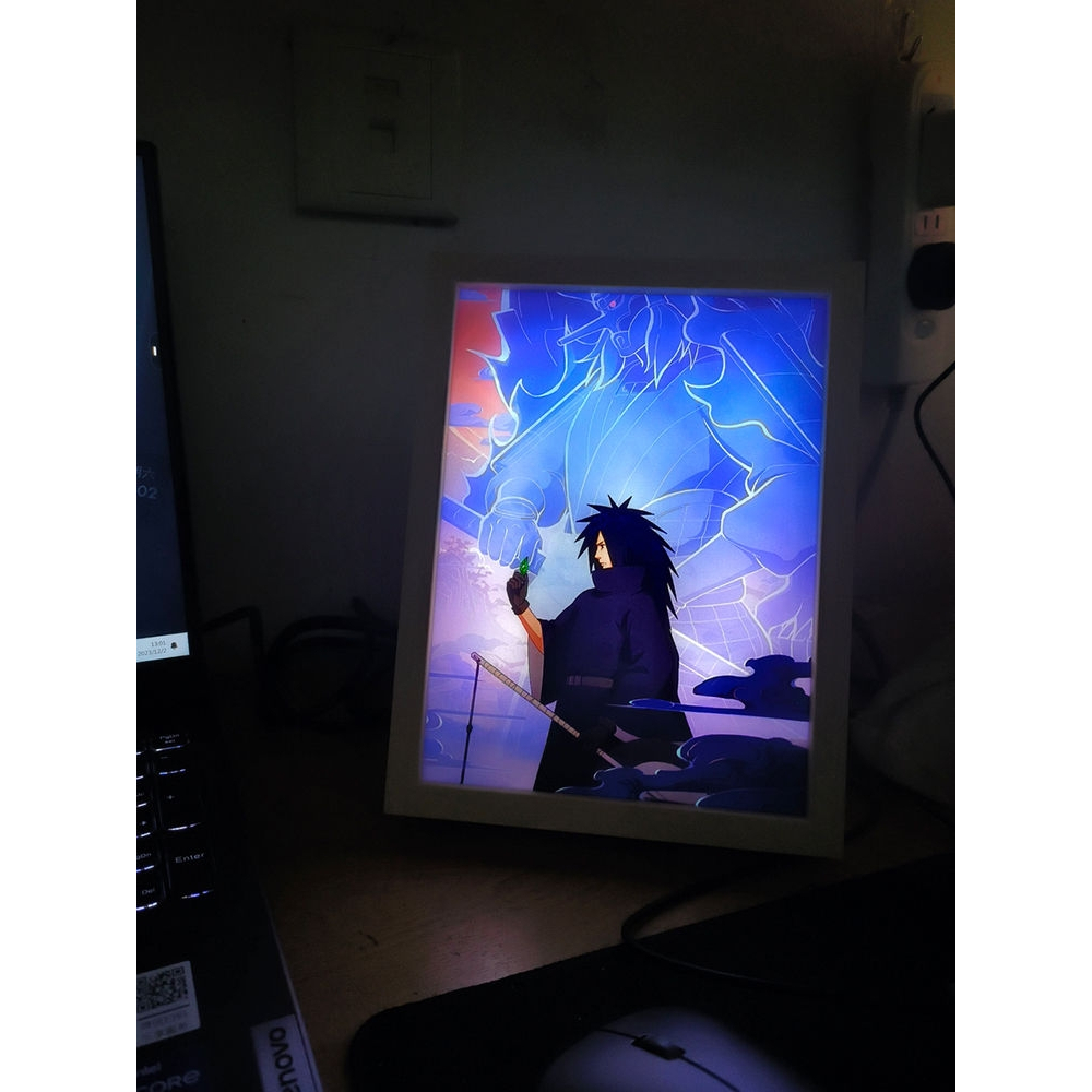 Glowing Lines Naruto Art Naruto light painting anime cartoon Uchiha ...