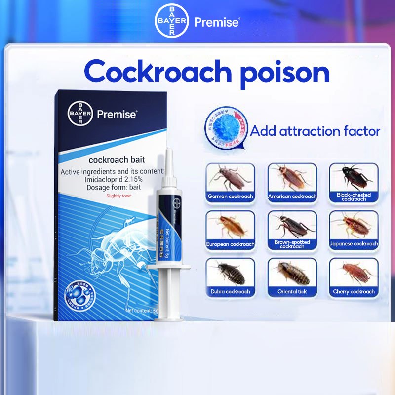 BAYER PREMISE Blue Bead Cockroach Killing Gel Bait Innovative ...