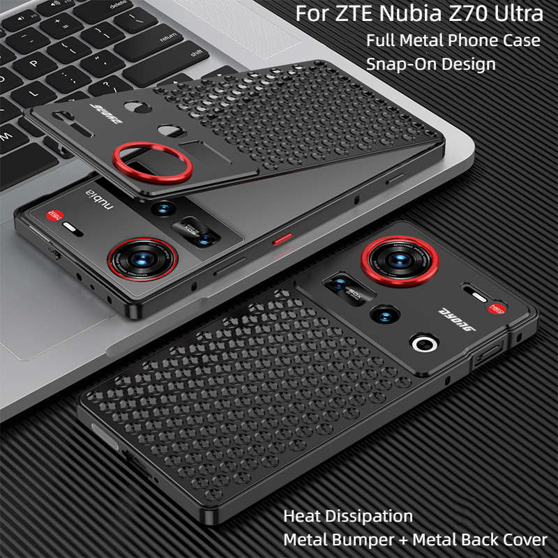 Luxury Snap-On Design Locked/Unlocked Heat Dissipation Full Metal ...