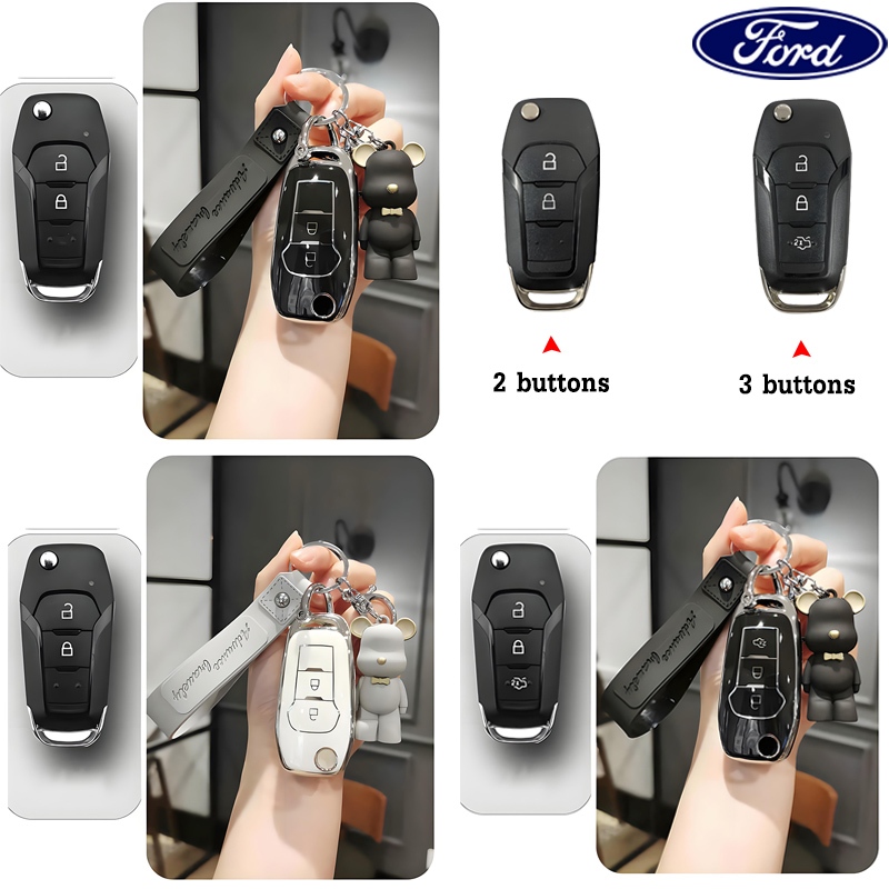 Ford Car Key Case Ford Folding Key Case Ford RANGER XLS Key Cover For ...