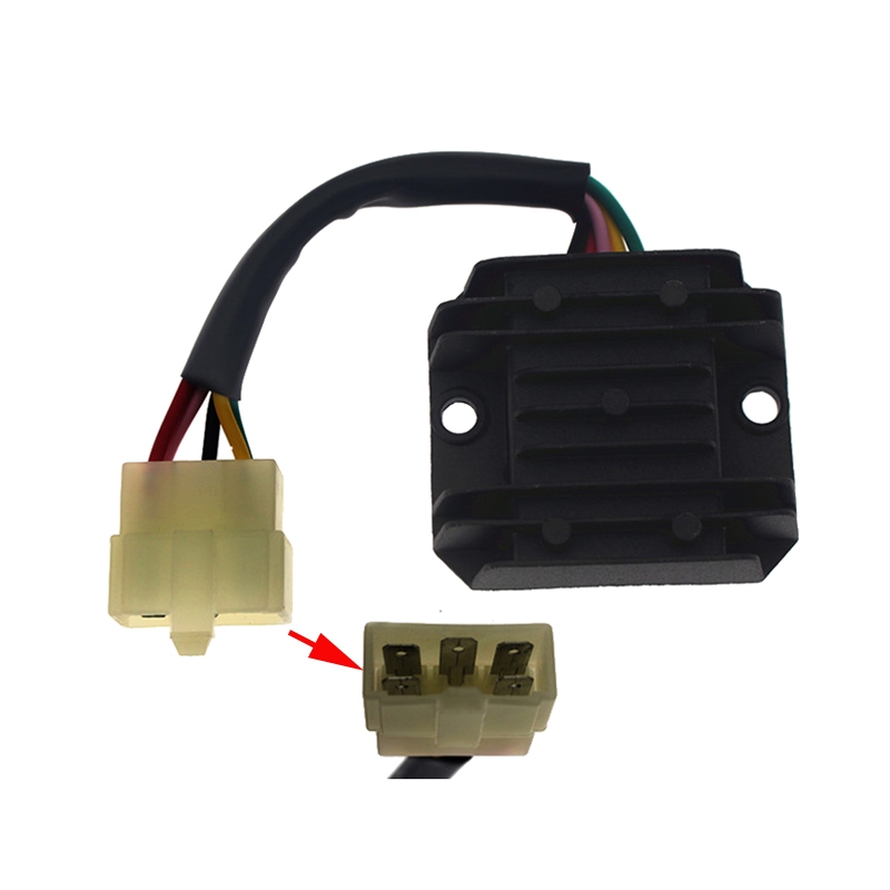 Motorcycle Rectifier Regulator 5 Wires for Honda Wuyang Lifan Haojue ...