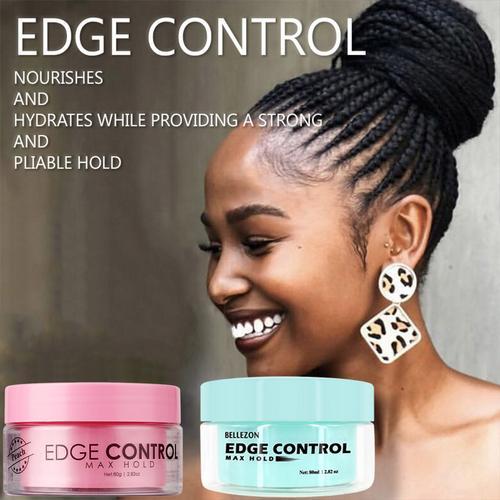 Edge Gel 80g Extreme Hold Instant Edge Hold Gummy Hair Wax Edge Fixer ...