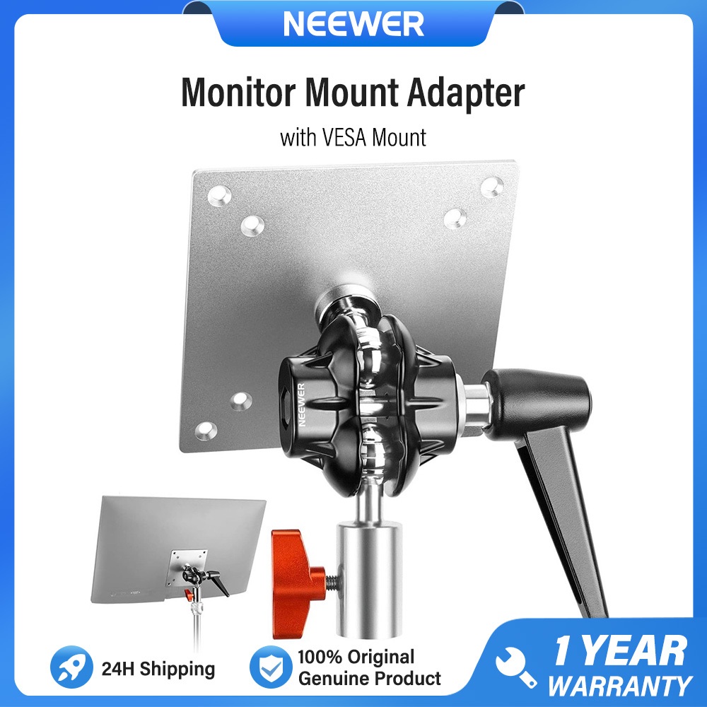 NEEWER Monitor Mount Adapter With Vesa Mount (14lb/6.3kg) MA001 ...