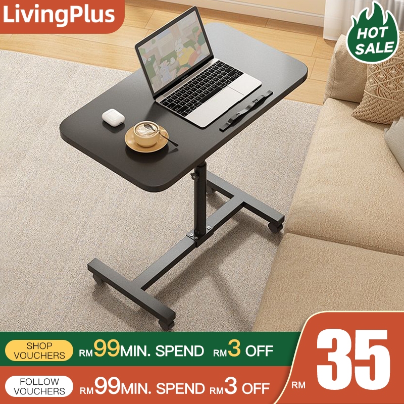 Sofa Side Table With Wheels Coffee Table Portable Table Movable table ...