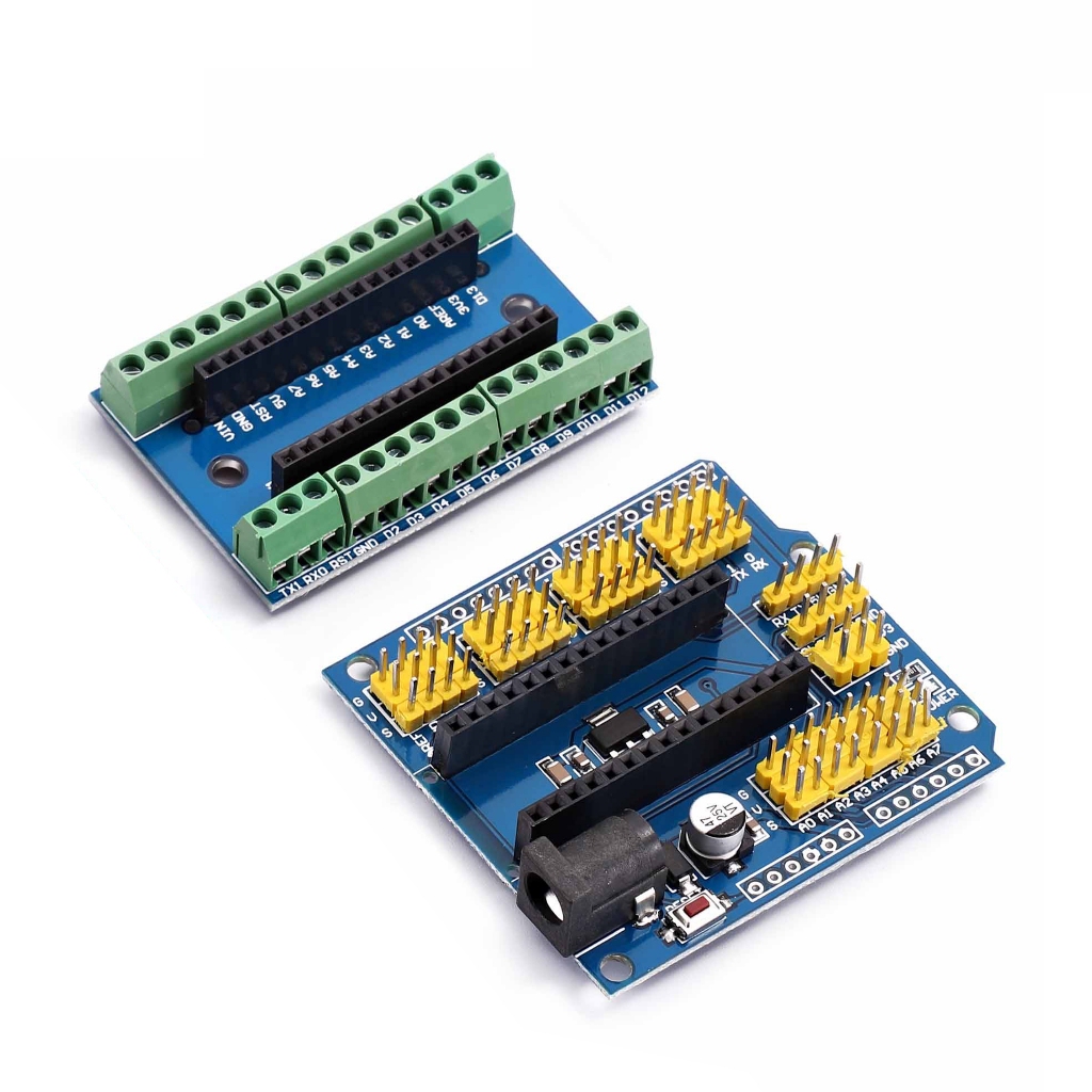 NANO UNO Multi-Purpose Expansion Board Yellow Pin Header Multi-Purpose ...