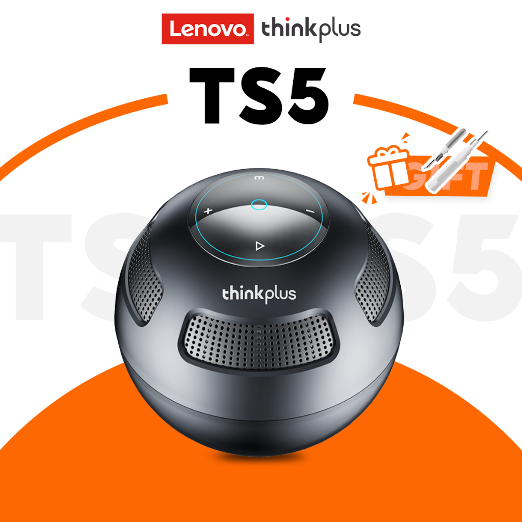 Lenovo Thinkplus TS5 Bluetooth 5.3 Speaker Subwoofer Portable HD ...