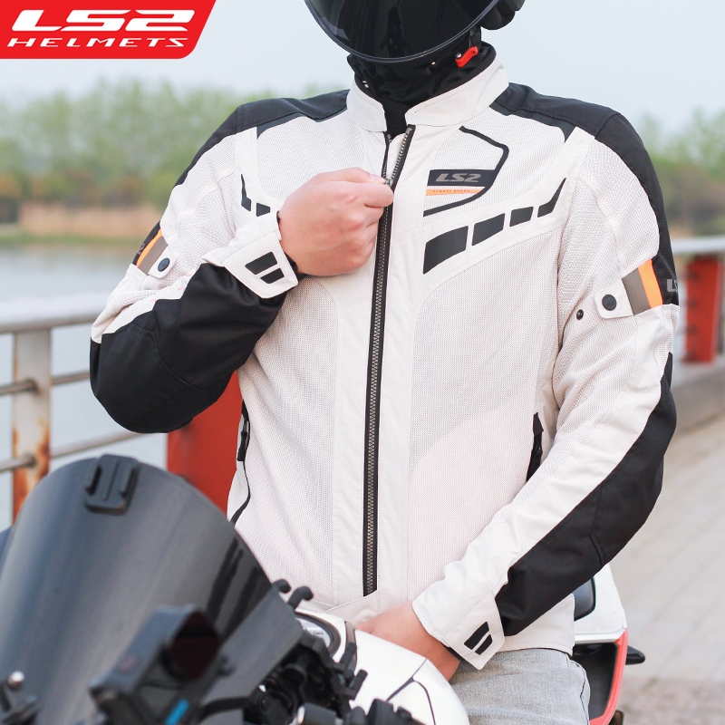 LS2 Original GARDA AIR Motorcycle Jacket Reflective Breathable CE Anti ...
