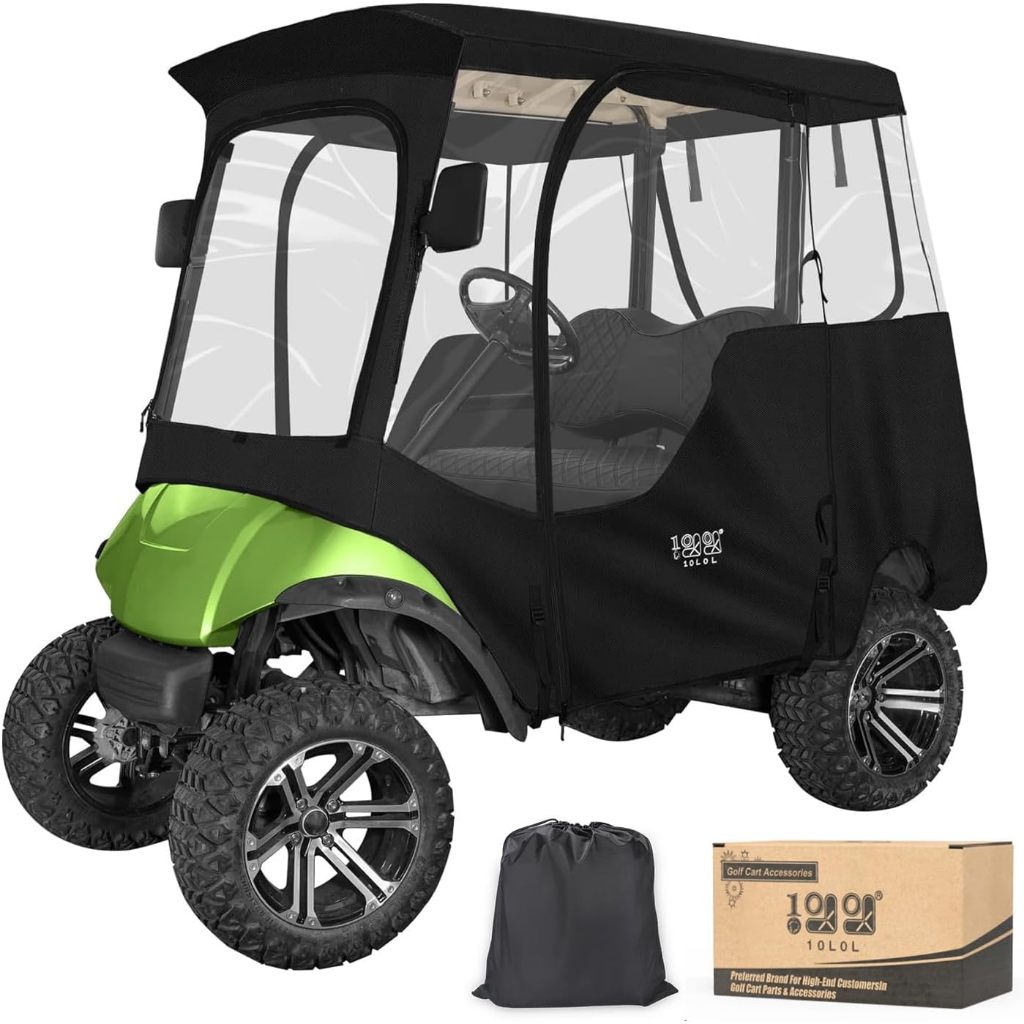 10L0L Black Primary Enclosures for 2 Passenger Yamaha G14 G16 G22 G29 ...
