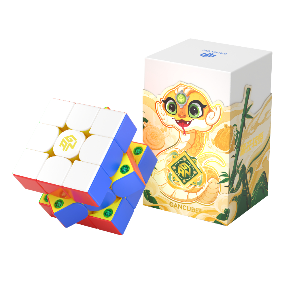 Limited Edition GAN 356 ME 2025 Lunar New Year Edition 3X3 Magnetic ...