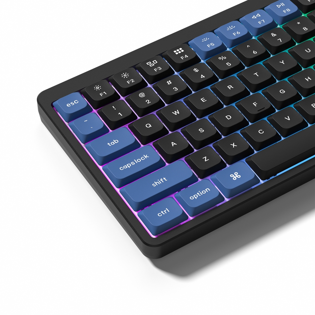 Womier 138 Keys Skyline R3 Low Profile PBT+PC Double-Shot Keycaps Set ...