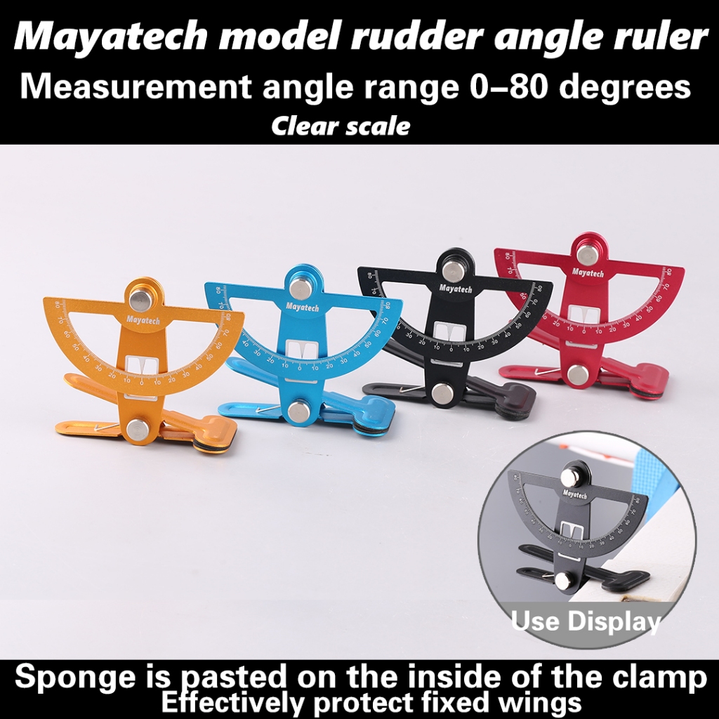 Mayatech Rudder Angle Ruler for Fixed-wing Aircraft Model Drone Rudder ...