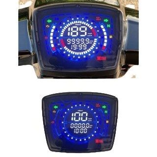 For HONDA EX5 HIPOWER/EX5 DREAM Astrea prima/star LCD Digital Meter ...