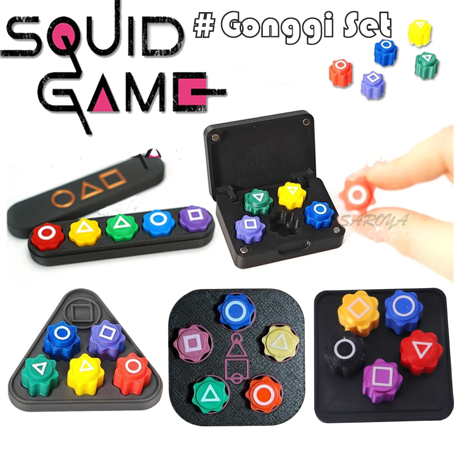 Gonggi Stones | Gonggi Set Traditional Korean Game from Squid Game 2 ...