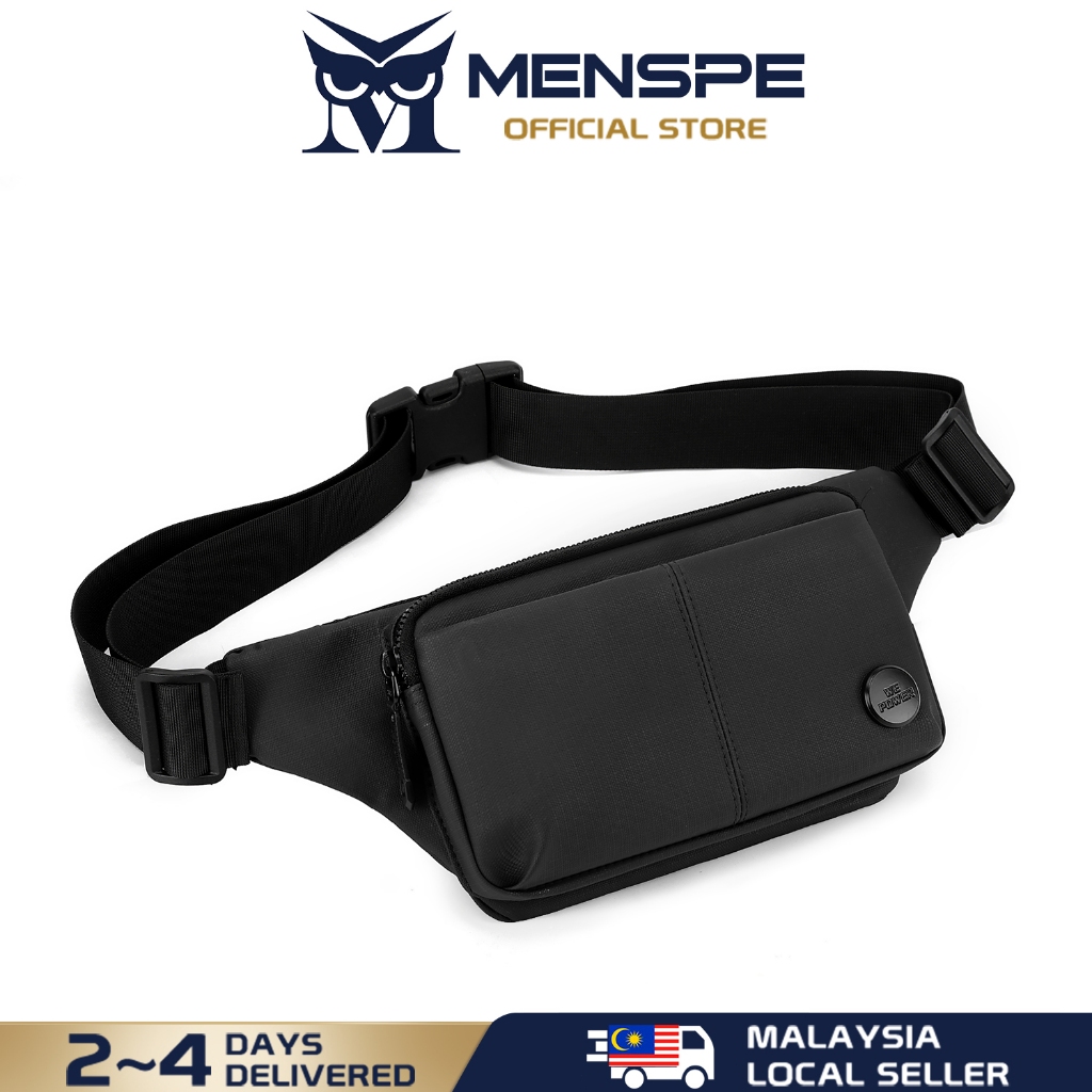 MENSPE Men’s Chest Bag Fitness Bag Fashion Shoulder Bag Waist Bag ...