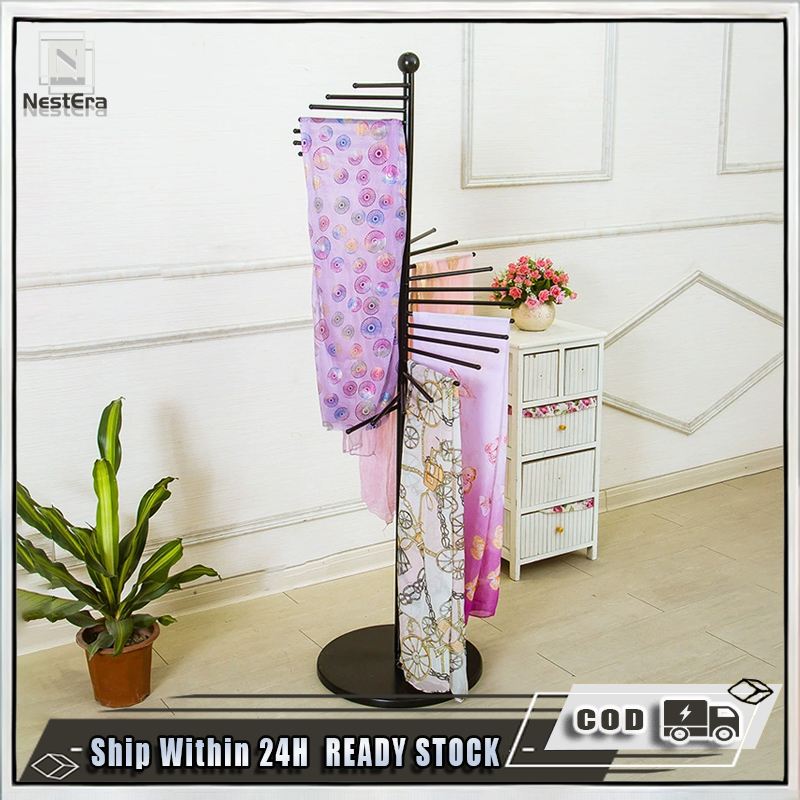 Clothes Rack Scarf Rack Rak Baju Besi Hanger Tudung Hanger Baju Hanging ...