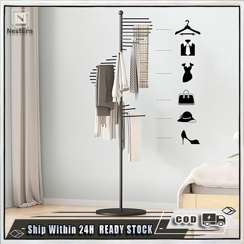 Clothes Rack Scarf Rack Rak Baju Besi Hanger Tudung Hanger Baju Hanging ...