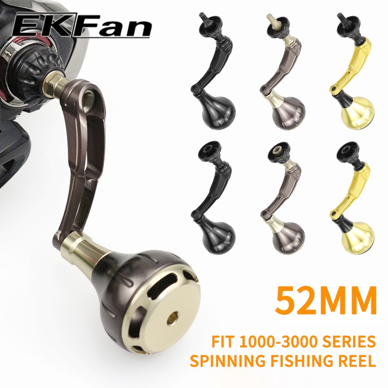 EKFAN 52MM Aluminum Alloy Spinning Fishing Reel power handle for ...