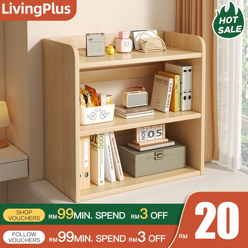 Book Rack Desk Organizer Office Storage Rack Tabletop Rack Rak Buku ...