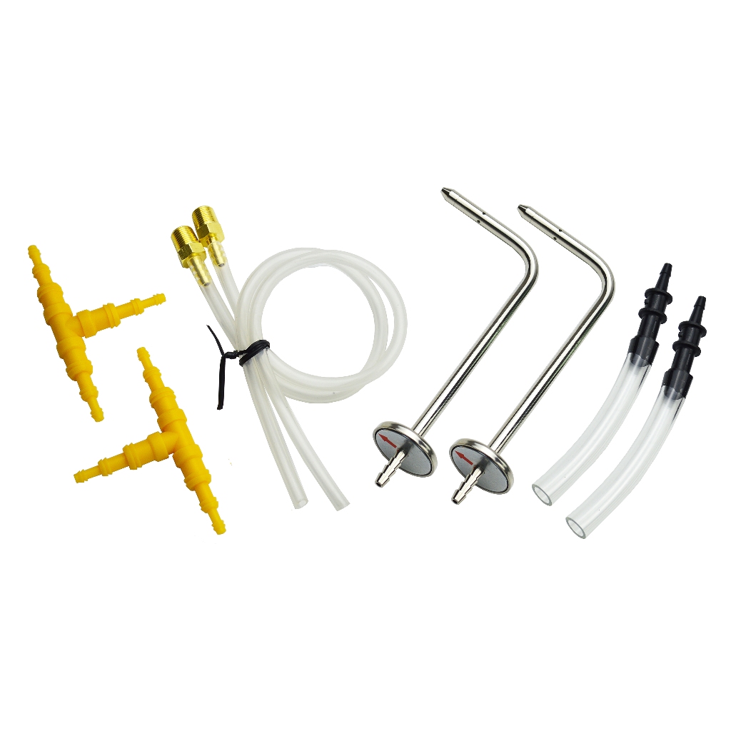 ZIBOO JL3MN Manometer Probe Kit, Use for Klein Tools ET180 Digital Manometer use for Fieldpiece ...