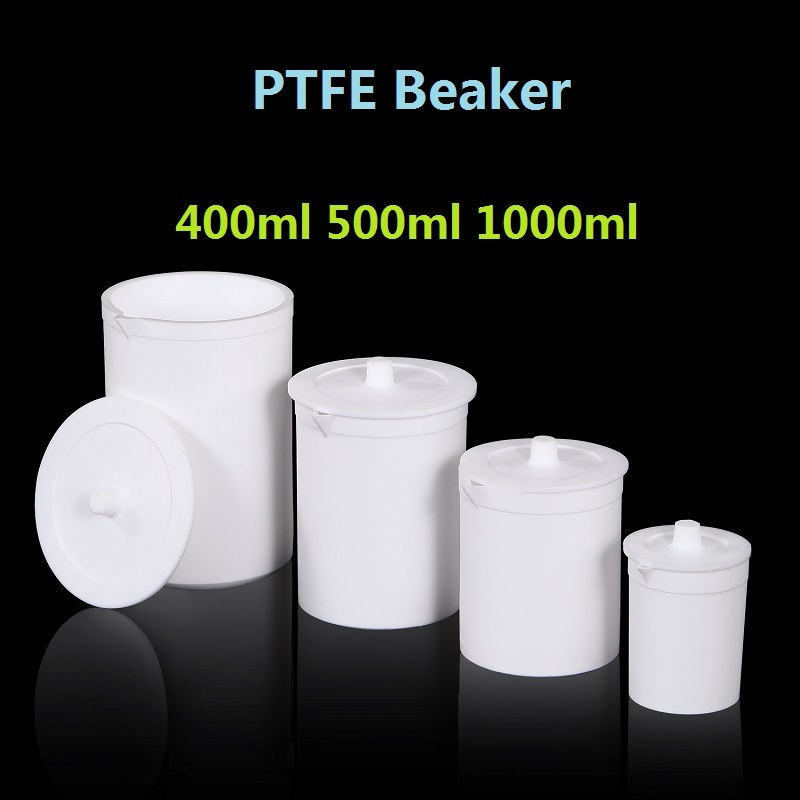 PTFE Beaker High Temperature And Acid Alkali Resistant PTFE Beaker 400ml/500ml/1000ml | Shopee ...