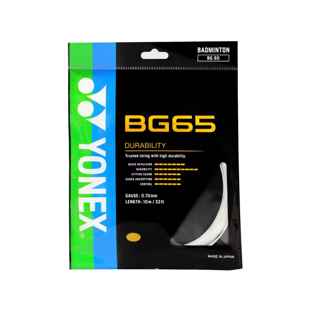 Yonex Badminton String BG65 Badminton Racket String 0.7mm Durable ...