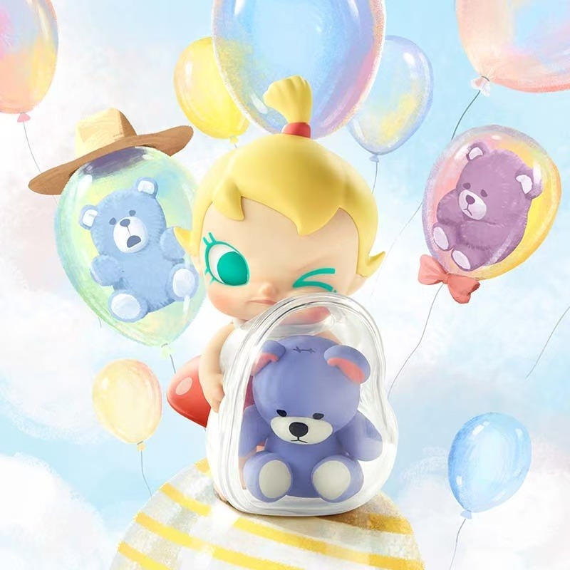 Secret POP MART Baby Molly MY HUGGABLE DISCOVERY Series Blind Box toy ...