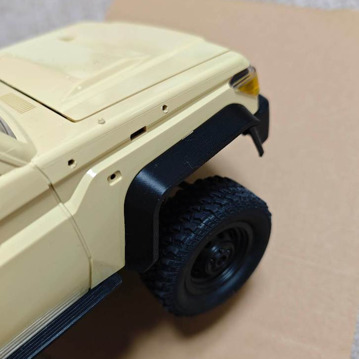 【No more glue】KOShobby 3D Printed MN82 Widening Fender wheeel arches ...