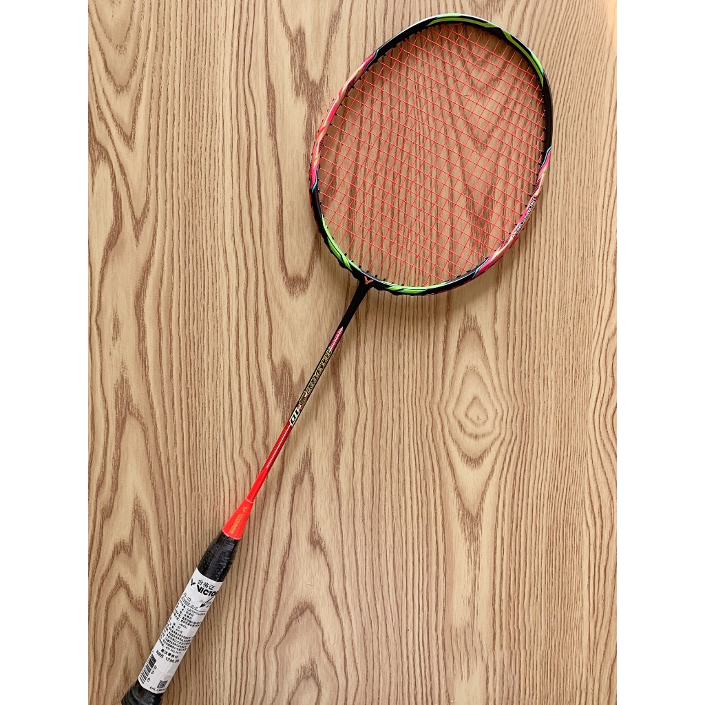 【Ready Stock】VICTOR badminton racket JETSPEED S 10 High quality full carbon badminton racket JS ...