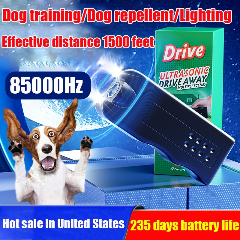 【24 hours delivery】85000Hz dog repeller ultrasonic Dog Chaser Stop ...