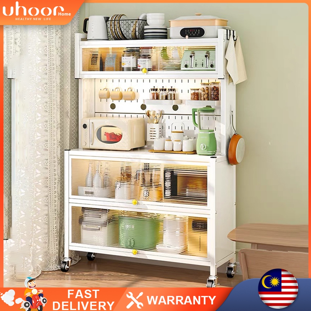 Rak Kabinet Dapur Kitchen Cabinet Storage Rack Microwave Oven Cabinet ...